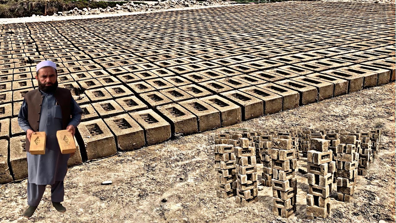Handmade Amazing manufacturing process of Bricks 🧱 || How To ...