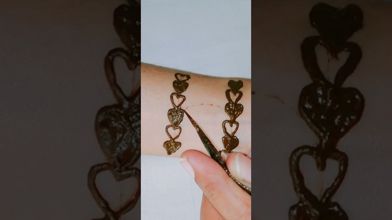 Simple "H" Letter Mehndi Design#youtubeshorts # shorts#shortsindia # ...