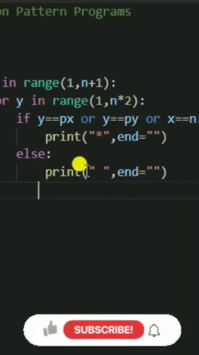Python Pattern Program 📱shorts Codinglover Codinglove Python Html Codingloverstaus Css