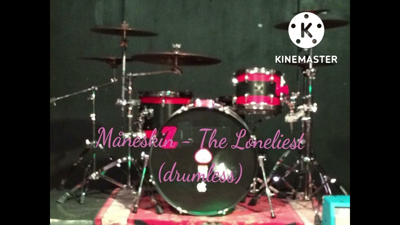 Måneskin - The Loneliest (drumless) - YouTube