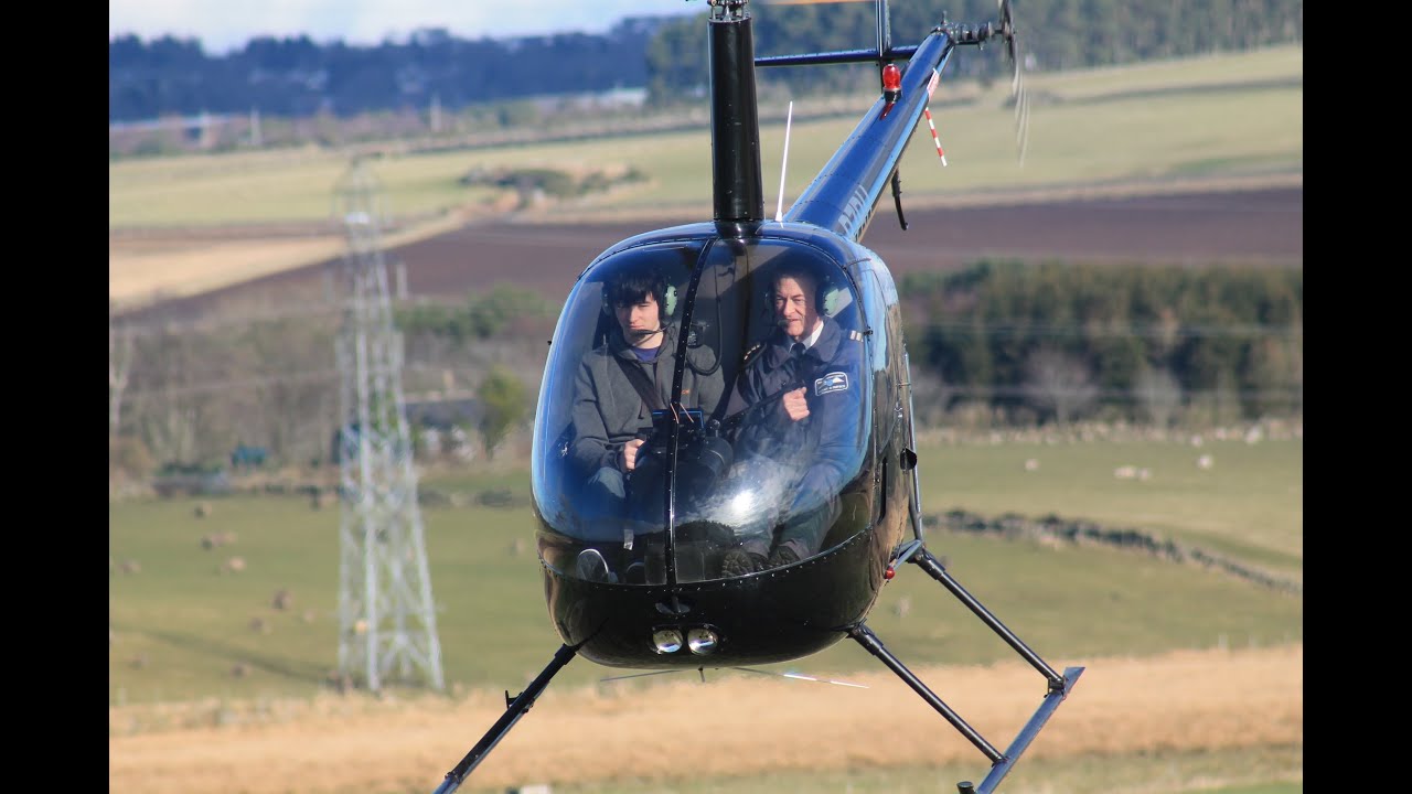 My First Helicopter Flight - Robinson R22 - YouTube