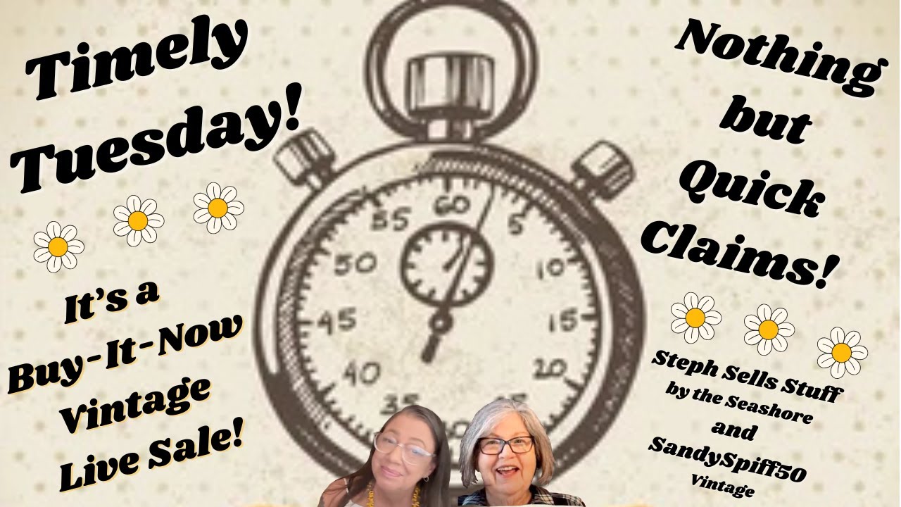 The Timely Tuesday VINTAGE LIVE SALE with Spiffy & Steph - Jewelry ...
