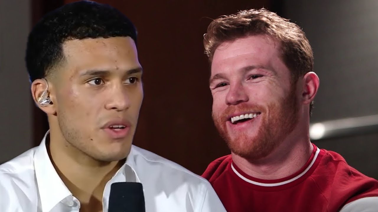 David Benavidez to Canelo Alvarez “You’re scared of me!” - YouTube