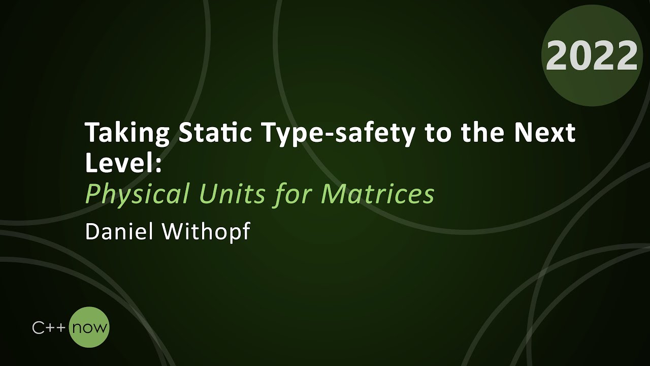 Taking Static Type-safety to the Next Level: Physical Units for ...