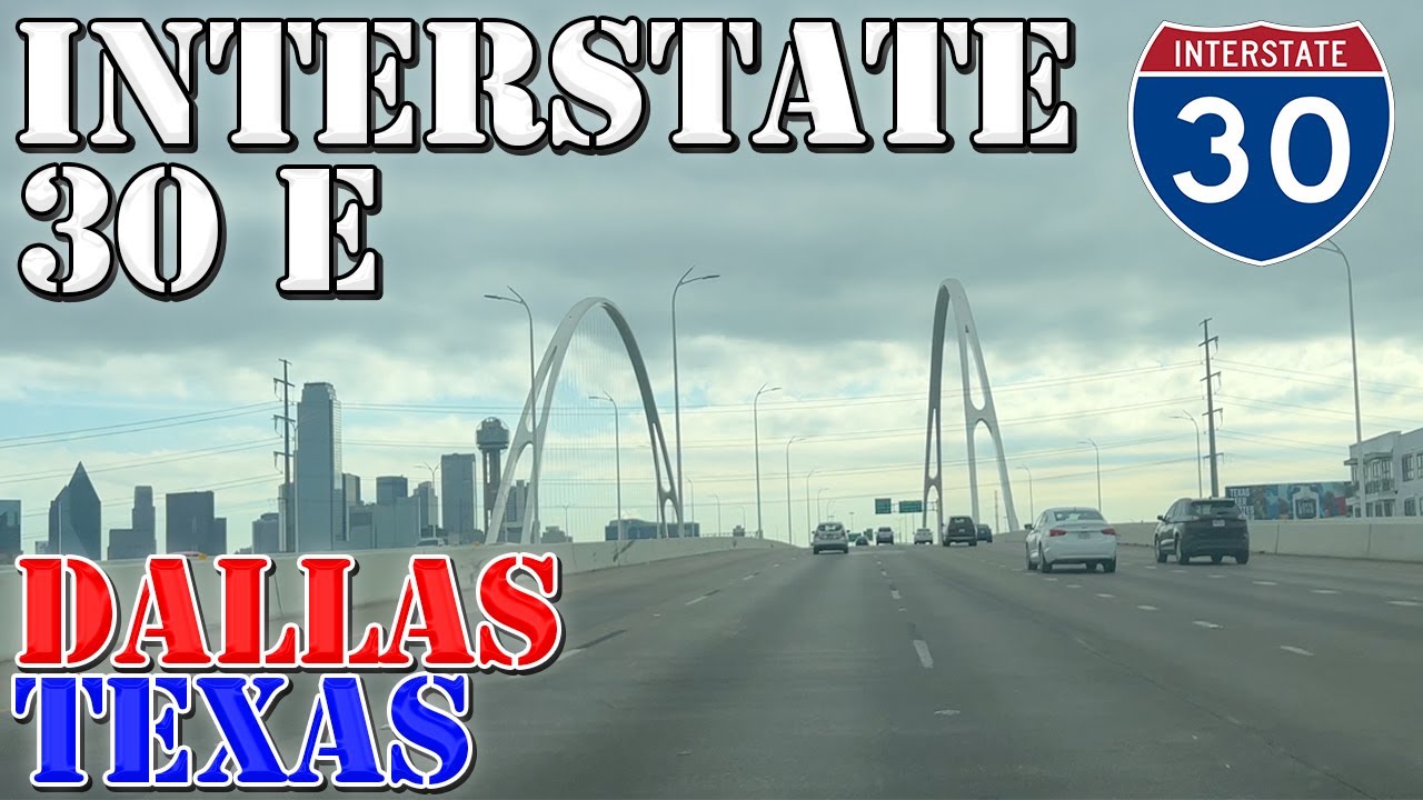 I-30 East - Dallas to Greenville - Texas - 4K Highway Drive - YouTube