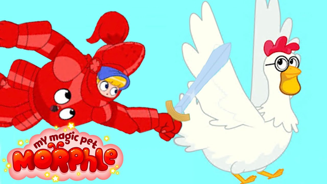 Daddy Becomes a Chicken - Orphle Storytime | Cartoons For Kids ...
