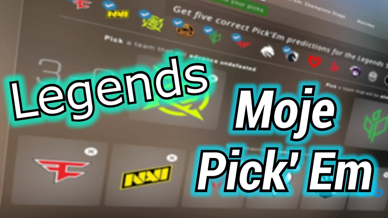 LEGENDS stage - Pick' Em - YouTube