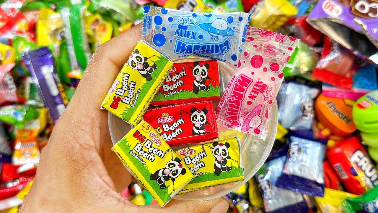 Boom Boom Panda Bubble gum | Cute Rainbow Chunky Candies,Lollipops and ...