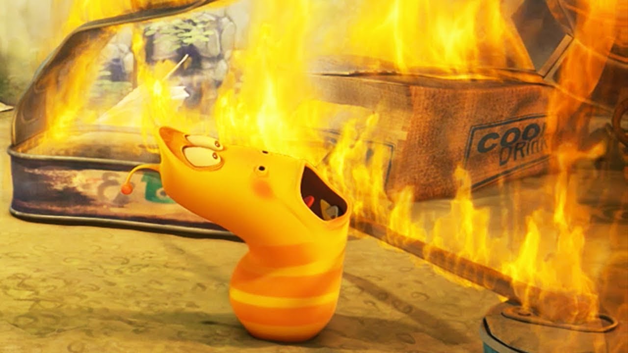 LARVA - FIRE | Cartoons | Comics | Larva Full Movie | Larva Cartoon ...