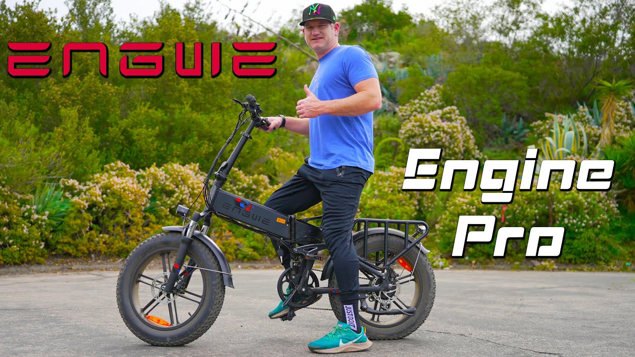 Awesome 1000W Commuter E-Bike - Engwe Engine Pro - YouTube