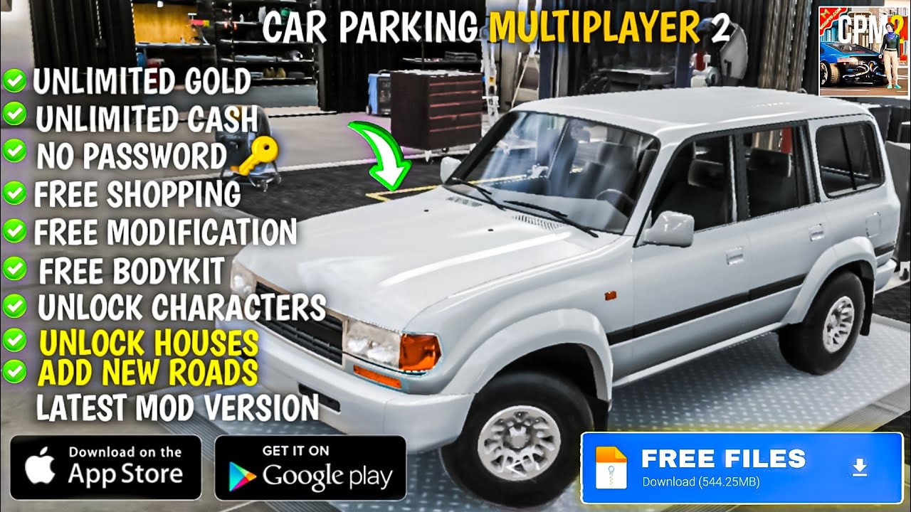 How To Download Car Parking Multiplayer 2 Mod Apk Latest Version ⚡ Cpm2 ...
