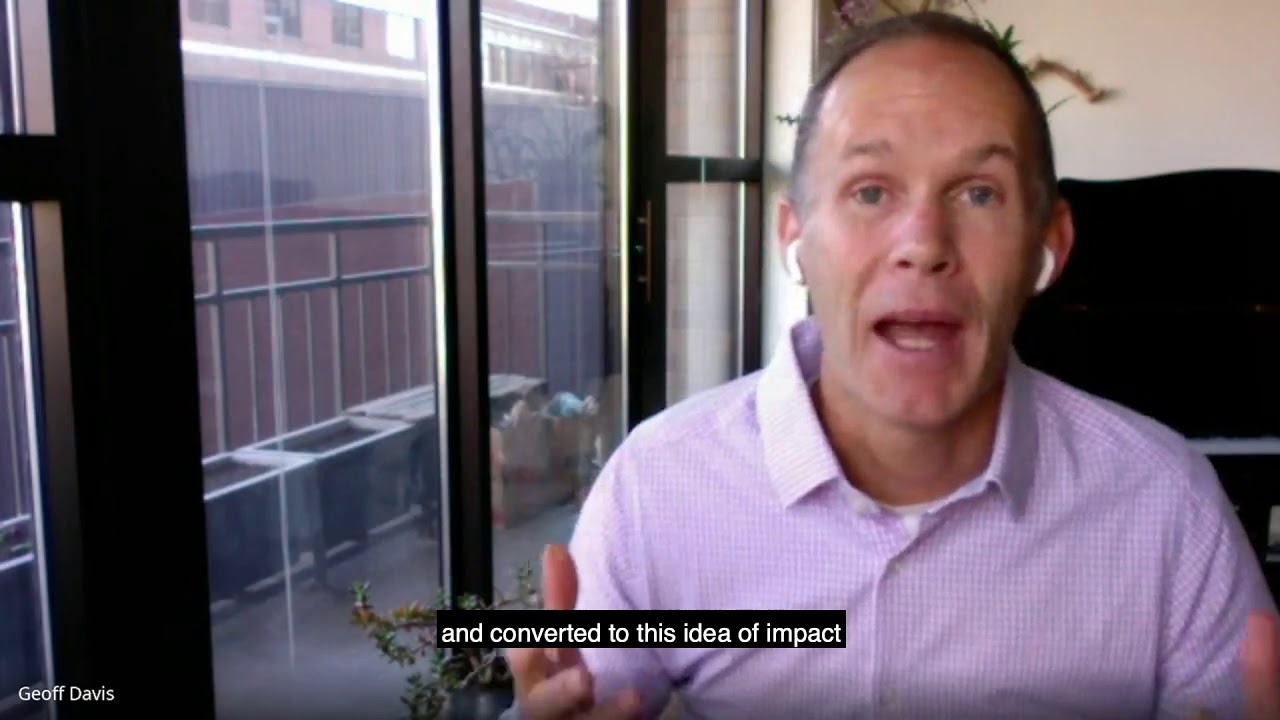 RevU Keynote Geoff Davis Talks Social And Environmental Impact - YouTube