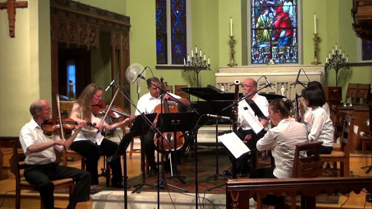 Septet for winds and strings Allegretto by James Tebbetts - YouTube