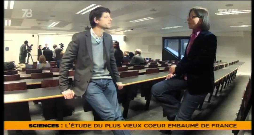 Le 7/8 - Philippe Charlier a étudié le coeur de Richard Coeur de Lion ...