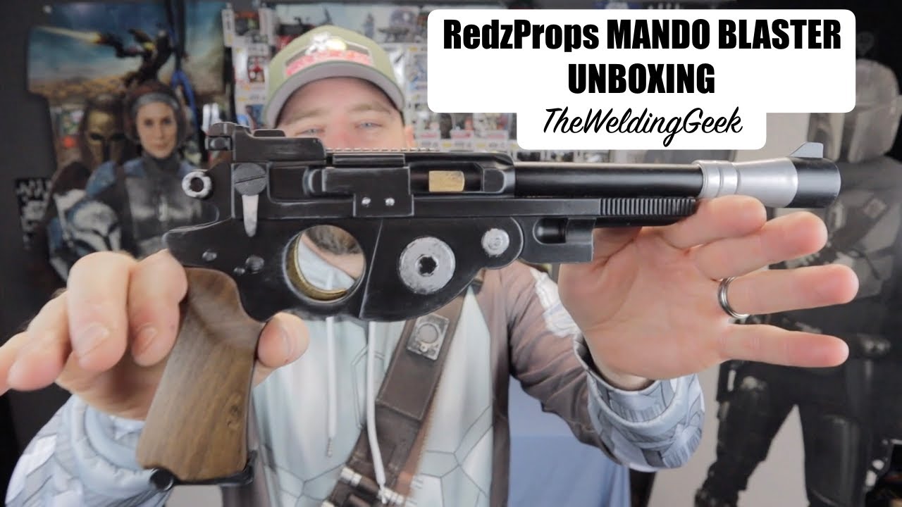 RedzProps MANDO BLASTER UNBOXING - YouTube