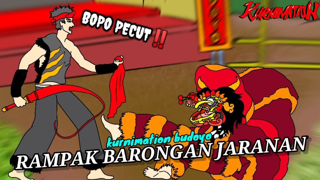 RAMPAK BARONG JARANAN VS BOPO PECUT KURNIMATION BUDOYO ‼️ - YouTube