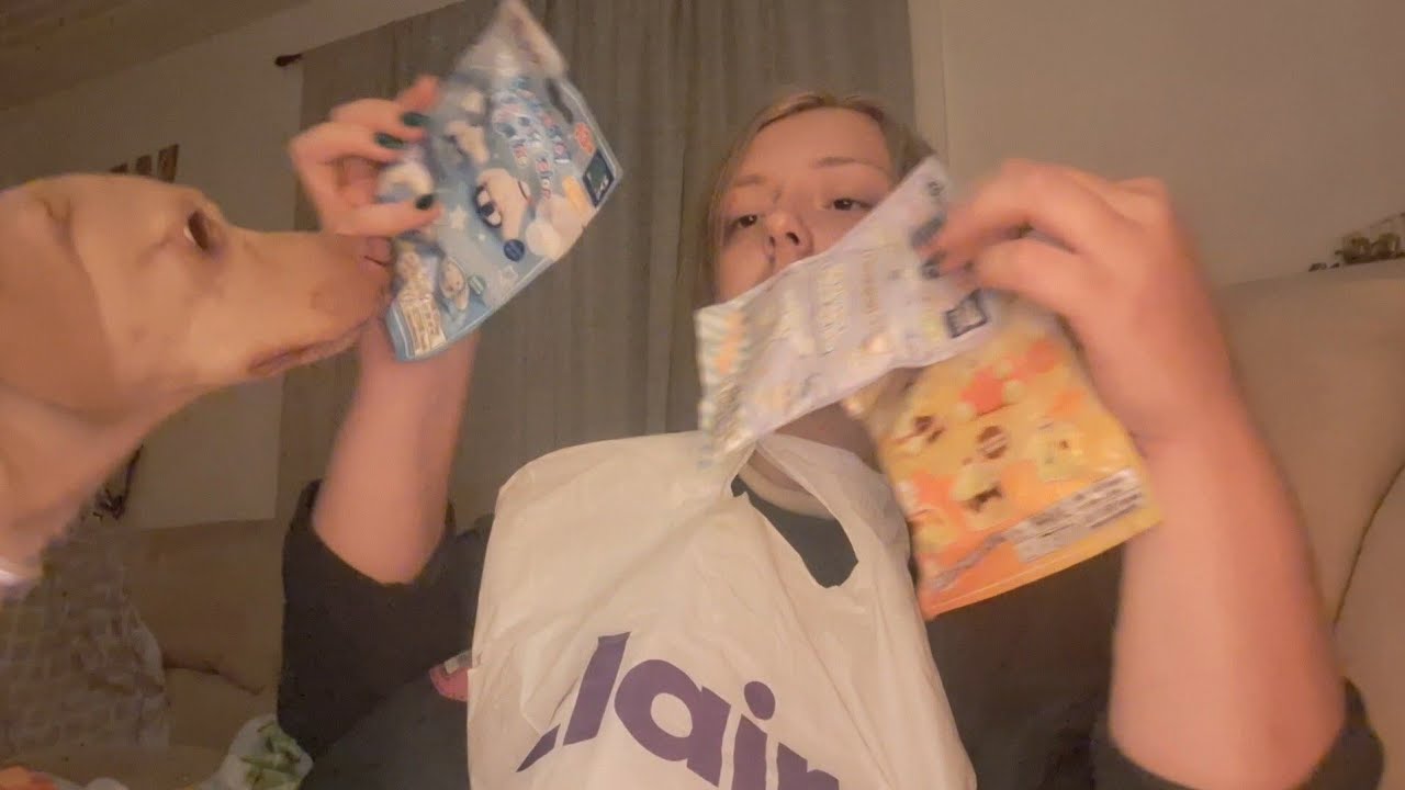 ASMR-Claire's Haul & Opening Sanrio Mystery Bags-5 for $10-Rambling ...