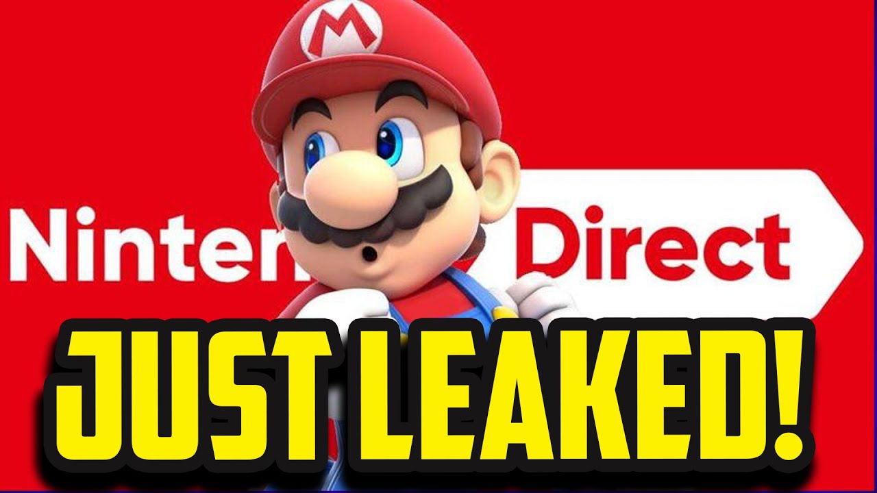 Nintendo Direct Info JUST LEAKED! - YouTube