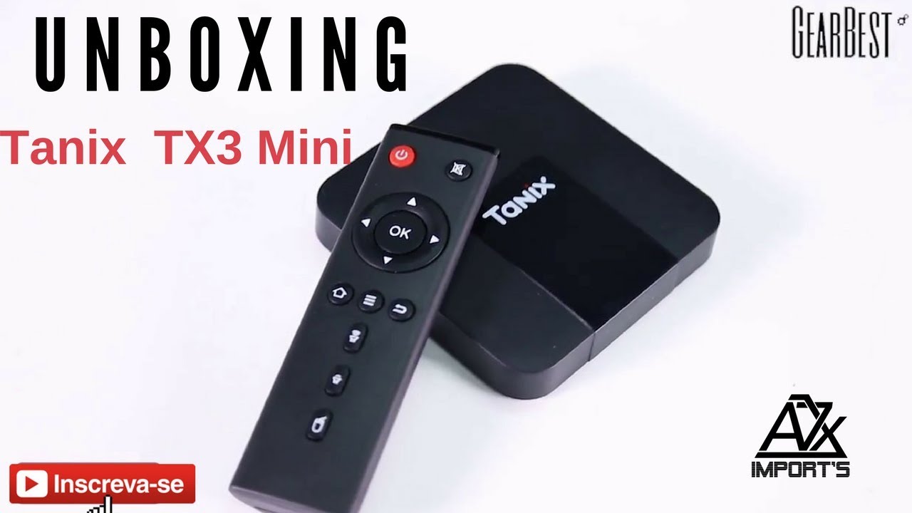 Tanix TX3 Mini Box "otimo custo beneficio" UNBOXING - YouTube