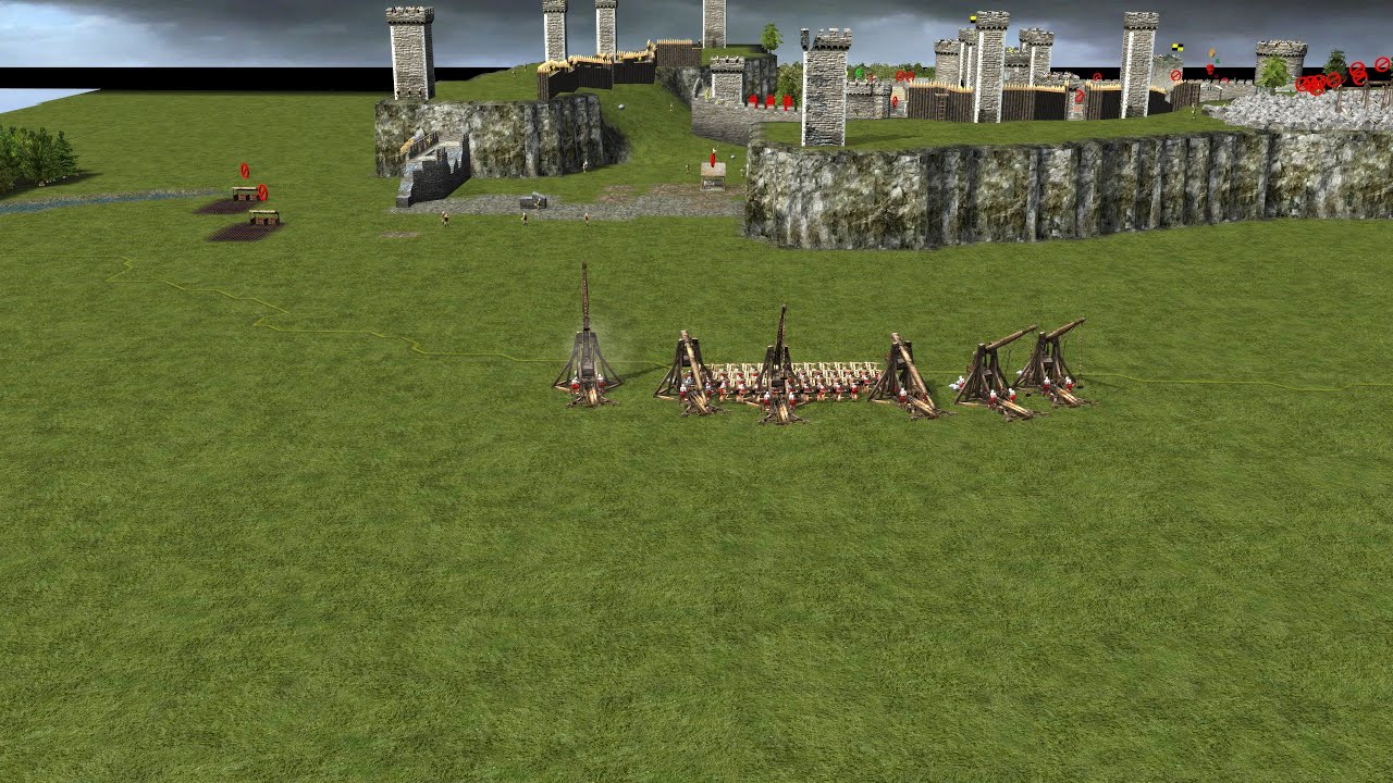 Stronghold 2 (Story Sir Edwin the Traitor) /#04: Beginning of the Siege ...