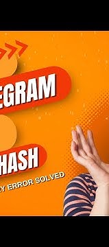 How to get Telegram API ID and Hash in Bangla | ERROR solved | New ...