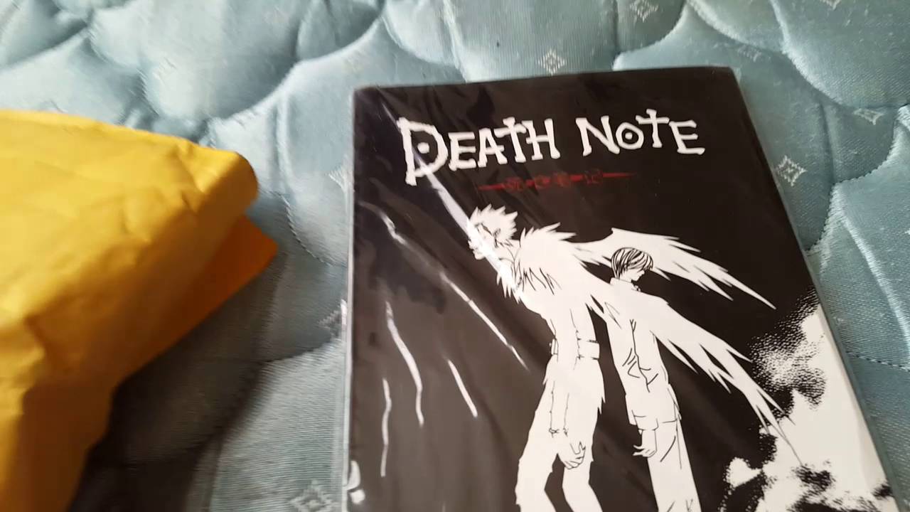 Unboxing the death note part 1 - YouTube