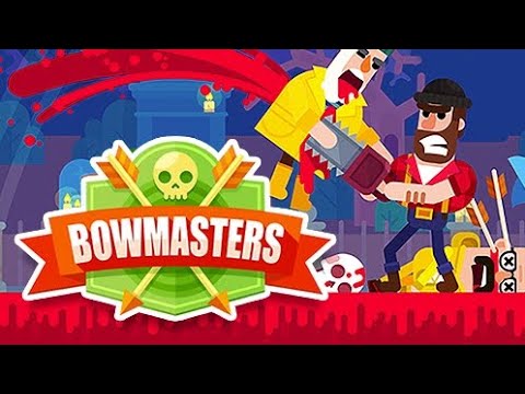 playing Bowmaster Android iso walkthrough gameplay (@DKJGamePlay ) - YouTube