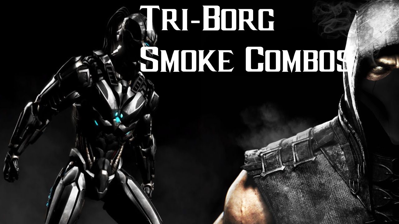 Mortal Kombat X | Tri-Borg Combo Tutorial ( Smoke Variation ) - YouTube