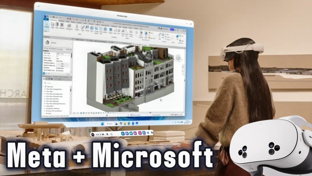 Microsoft and Meta: Transforming Remote Work with VR Technology - YouTube