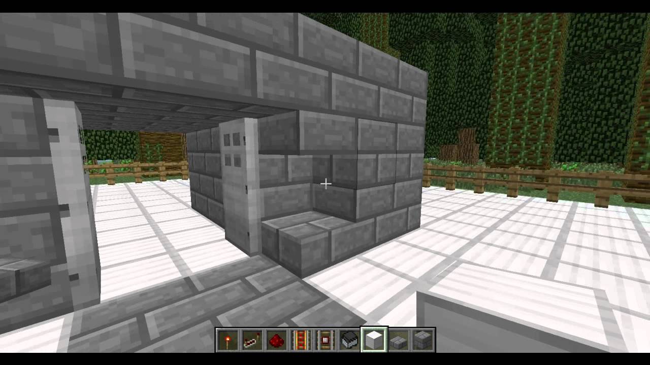 tutorial minecraft faire un bouton invisible - YouTube