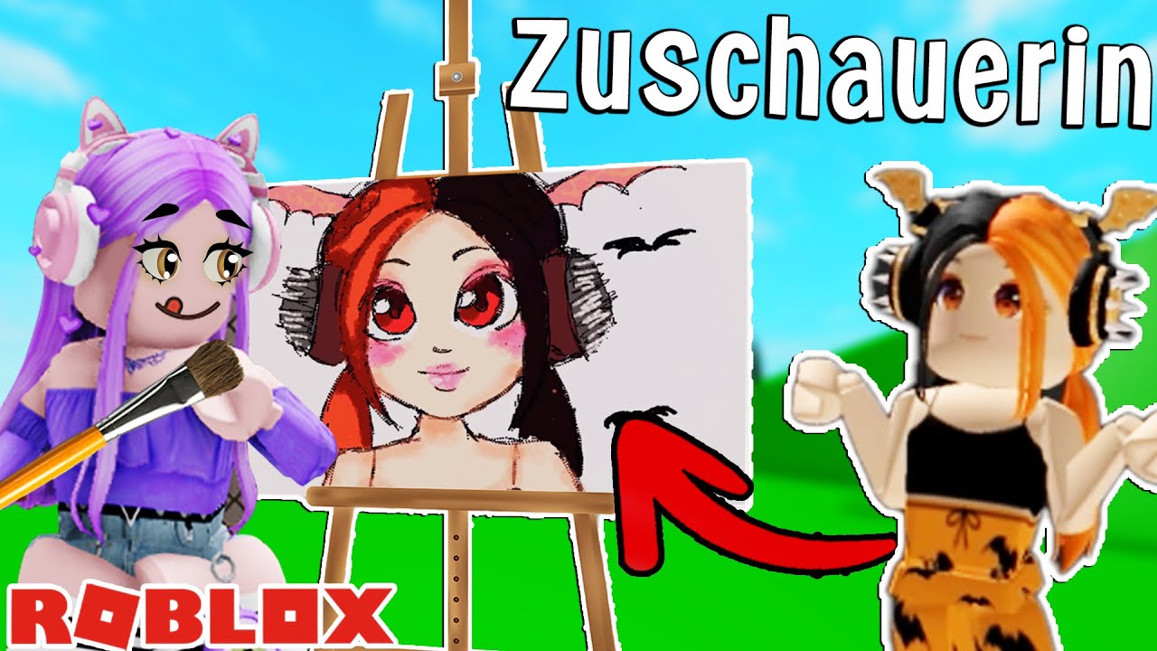 ICH MALE UNSERE ZUSCHAUER in ROBLOX NACH.. Roblox Spray Paint Deutsch ...