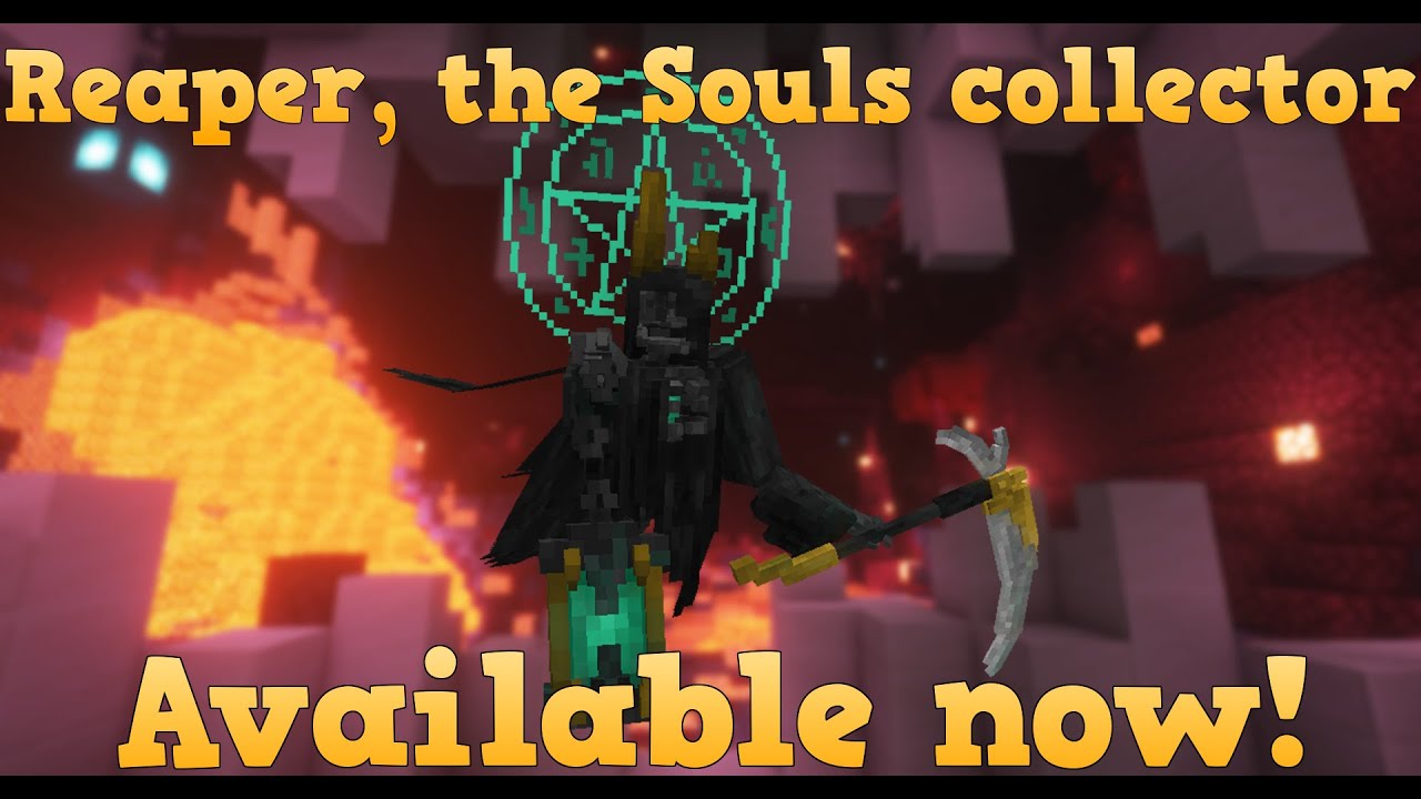 Reaper - Custom minecraft boss - YouTube