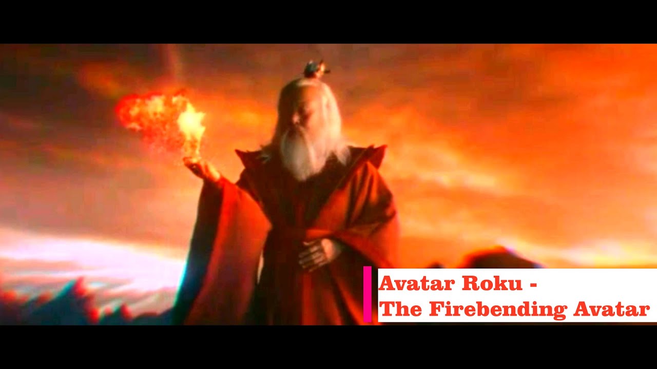 Aang Meets The Firebending Avatar Roku - YouTube