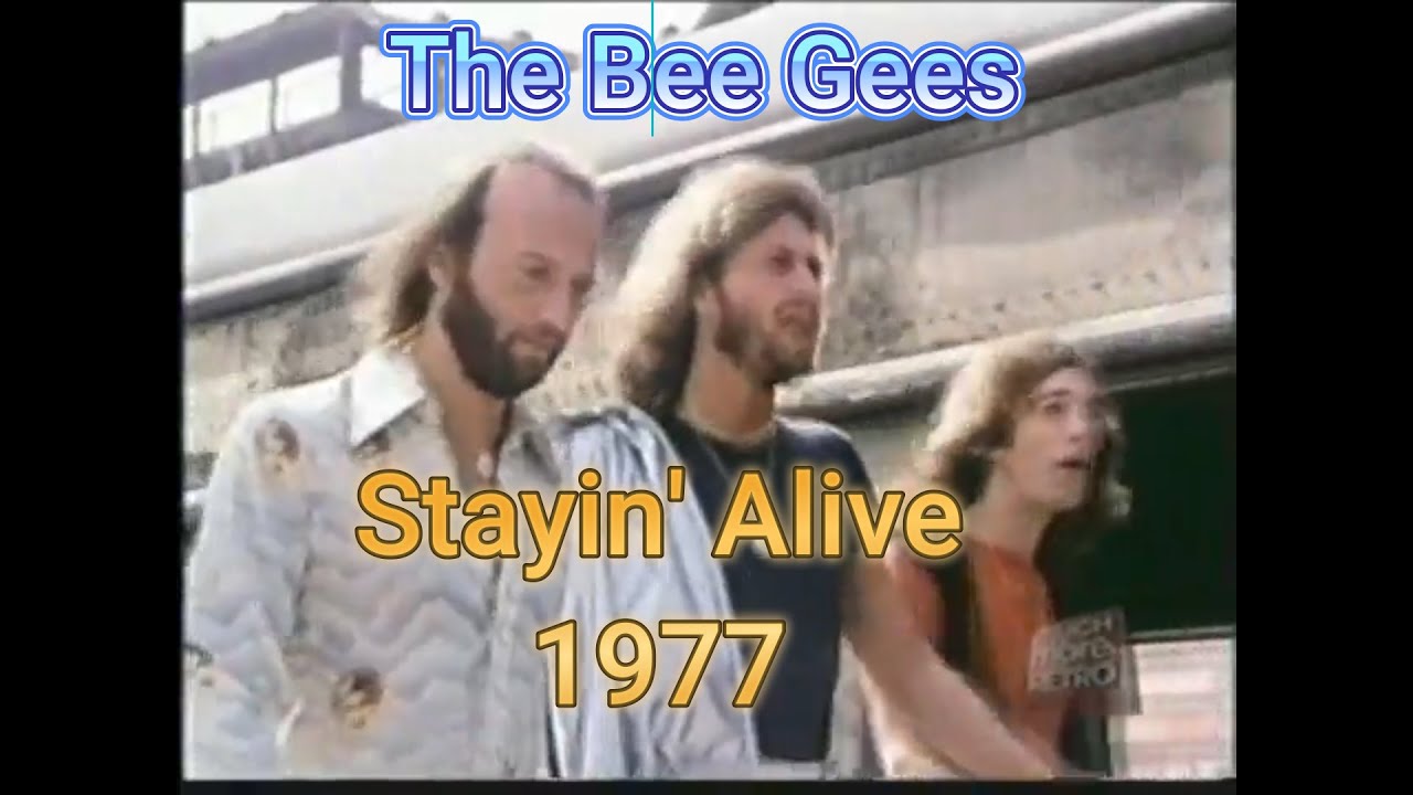 🪩The Bee Gees | Stayin' Alive (1977) #70ssongs - YouTube