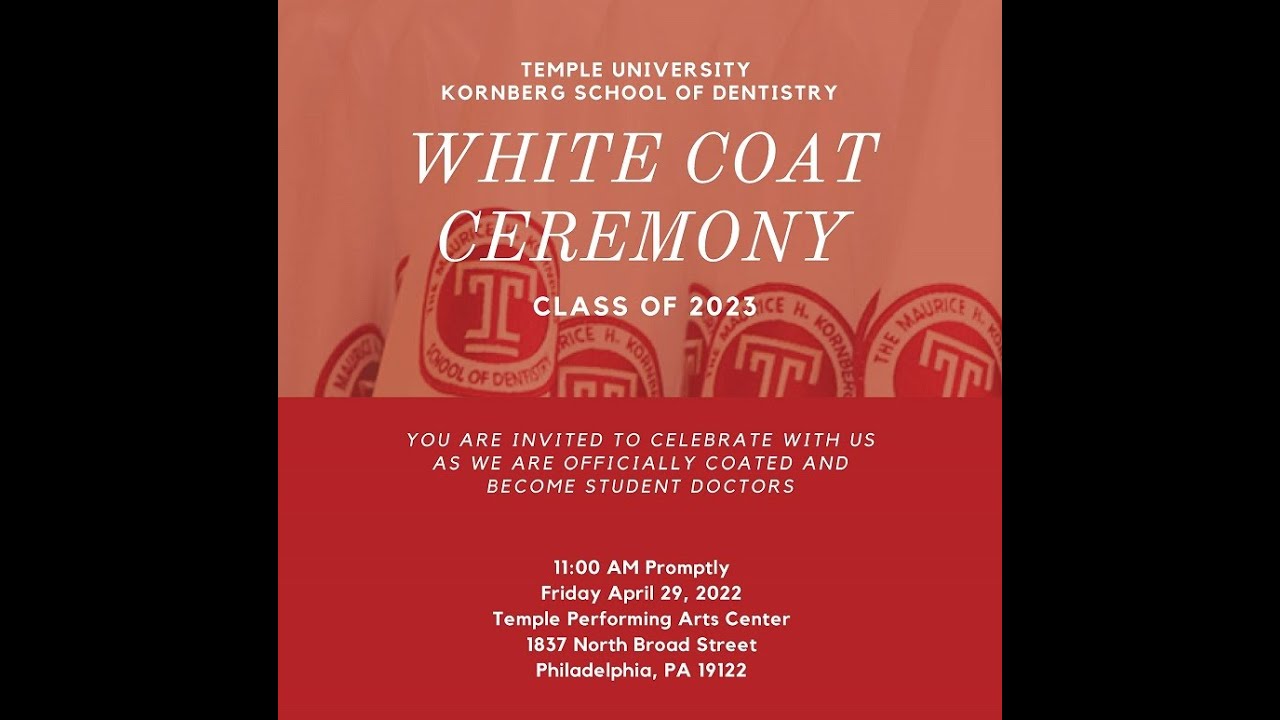 Class of 2023 White Coat Ceremony - YouTube