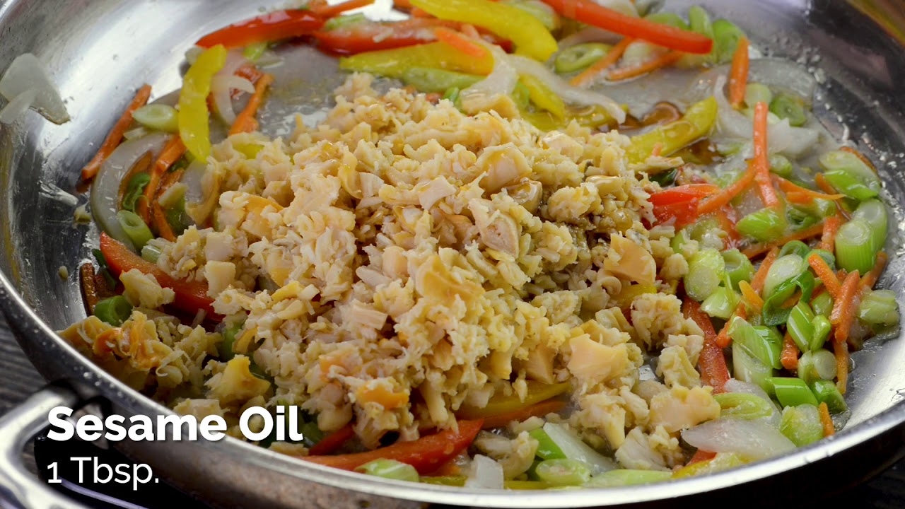 IQF Sea Clams Clam Fried Rice - YouTube