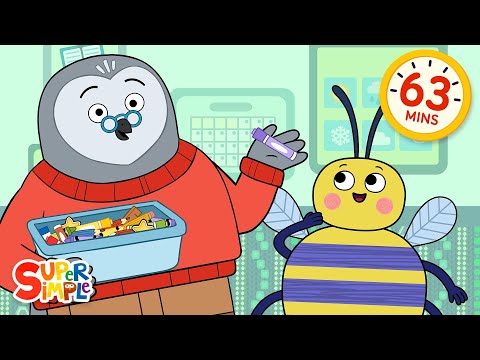 Do You Have A Crayon? + More | Educational Kids Songs | Super Simple Songs