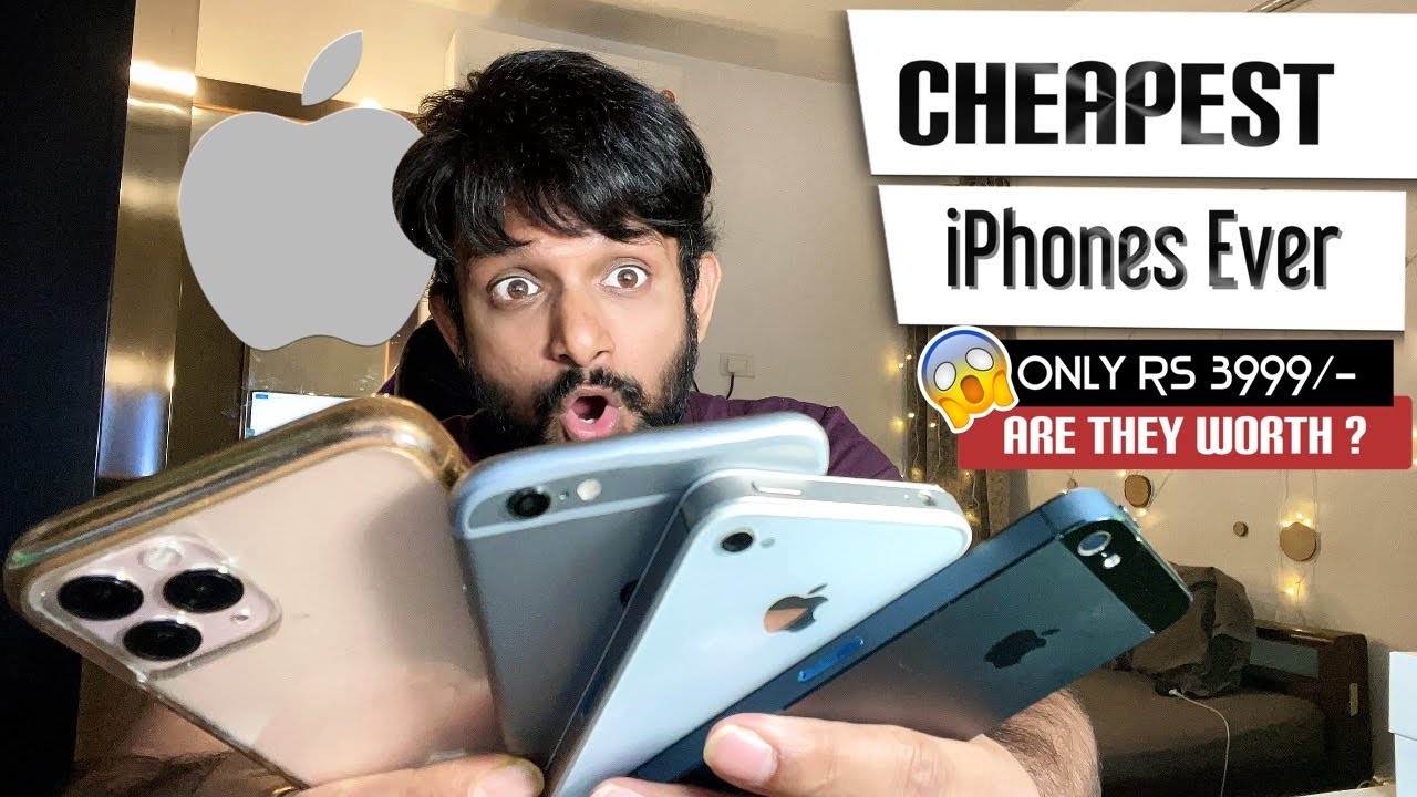 Cheapest iPhones Ever | Only Rs 3999/- Refurbished & Same as New | Are ...