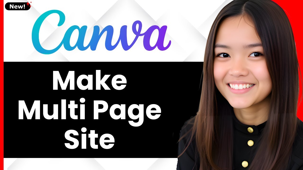 How To Create A MULTI-PAGE Canva Website 2026 (Step By Step) - YouTube