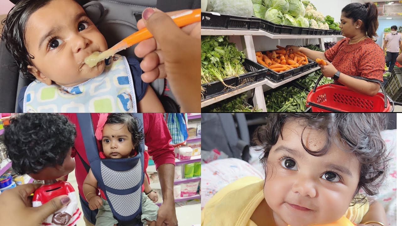 BUYING RIYA BABY 7 MONTHS FOOD ESSENTIAL // RIYA BABY FIRST TIME ...