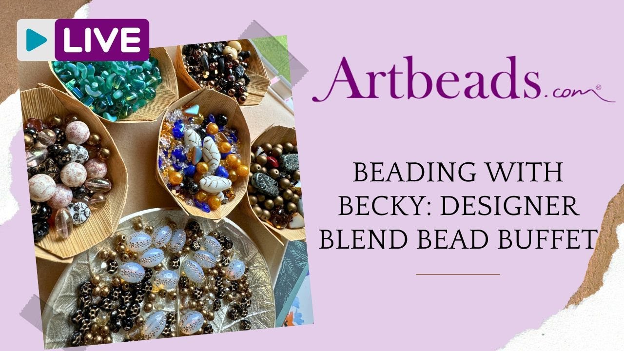 Beading with Becky: Designer Blend Bead Buffet - YouTube