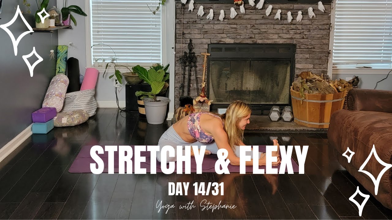 Flexy and Stretchy Yoga Flow | Day 14/31 | Yoga for Flexibility | Yoga ...