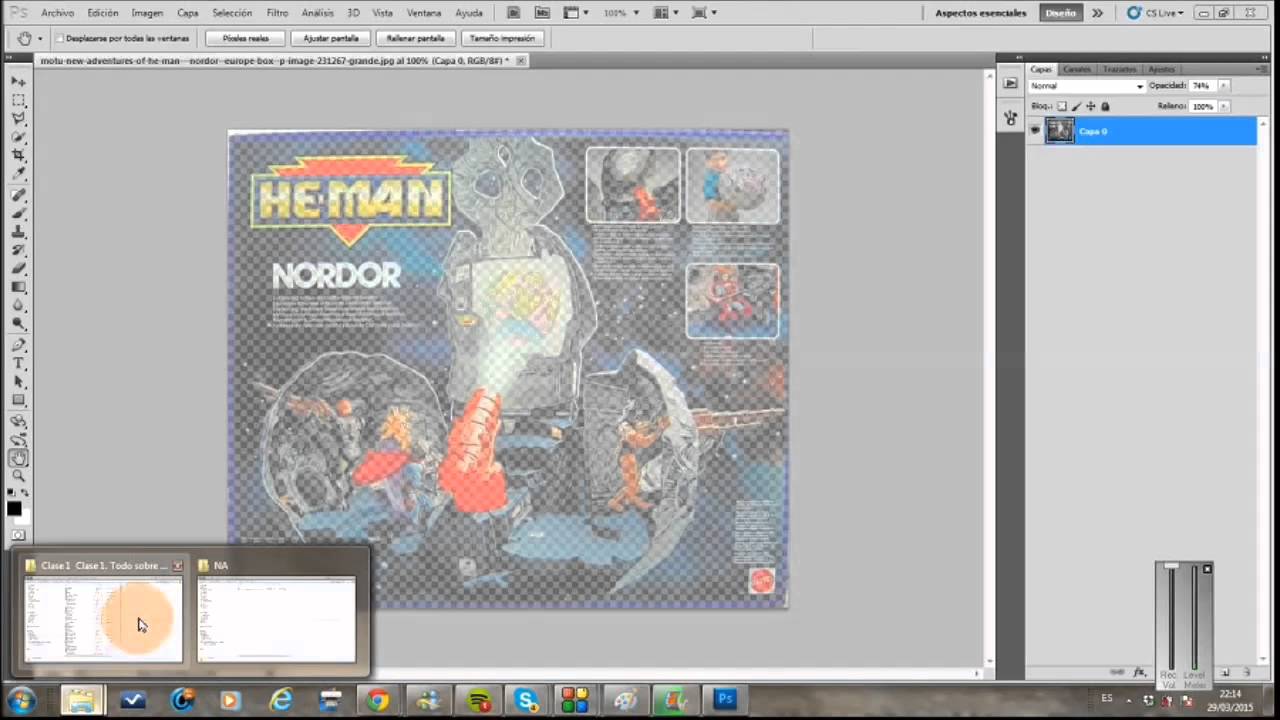 Como desvanecer una imagen (transparente o translucida) en photoshop ...