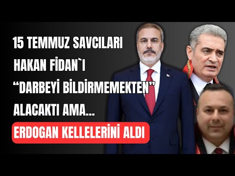15 Temmuz savcıları Hakan Fidan`ı darbeden alacaktı, kızağa çekildiler
