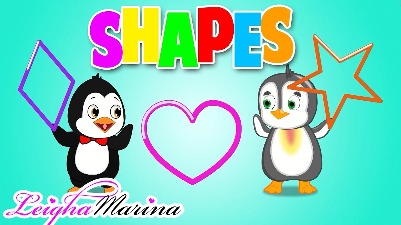 Shapes Song for Kids | Preschool Learning Videos & Rhymes for Kids ...