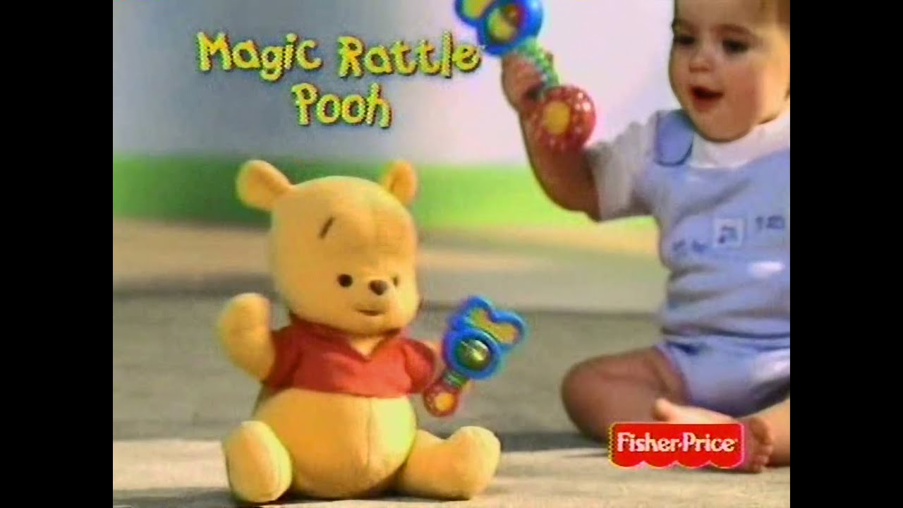 Fisher-Price Magic Rattle Pooh Commercial, The WB KBWB-TV 20 (Apr 04 ...