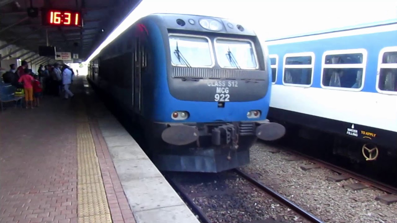 Class S12 Colombo Jaffna AC Intercity Train - YouTube