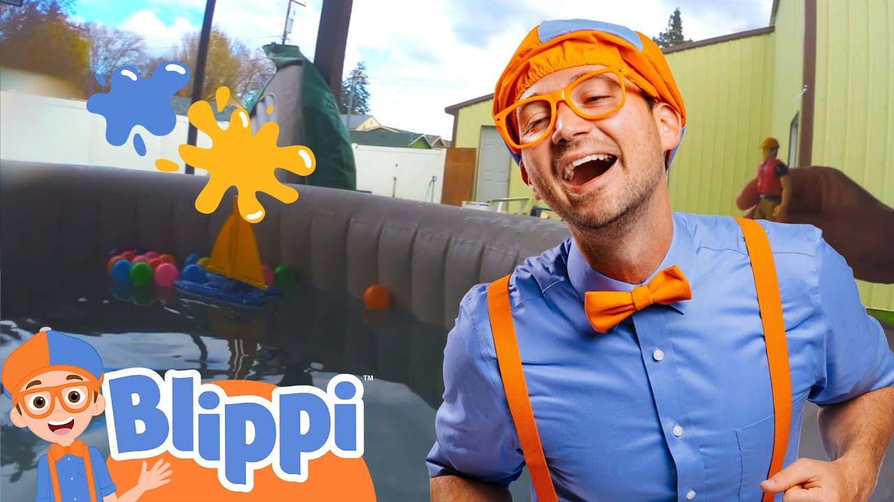 Learn Colors with Boat Toys | BLIPPI | Kids TV Shows | Cartoons For ...