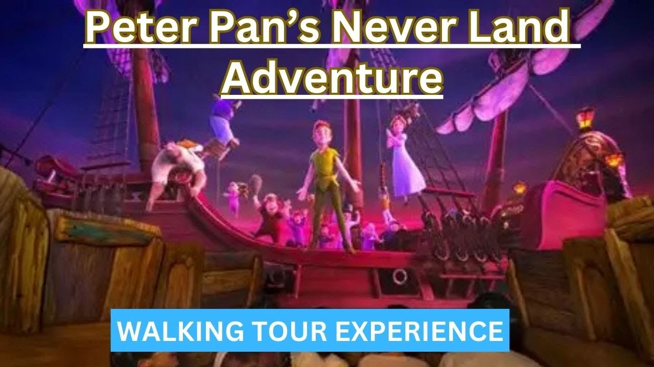 Peter Pan’s Never Land Adventure | Actual Ride Experience in Tokyo ...