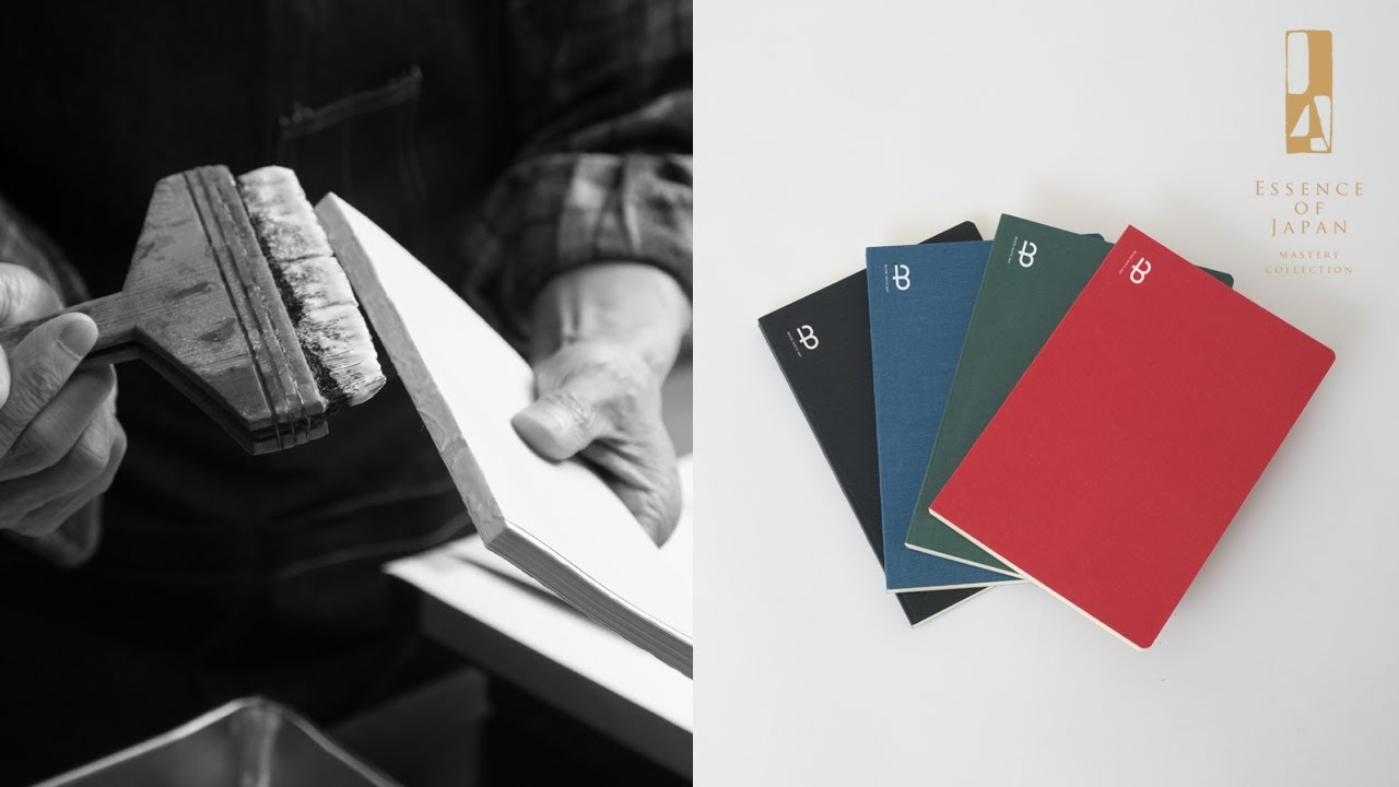 "Durable & practical notebook which opens 360°, made by bookbinders ...